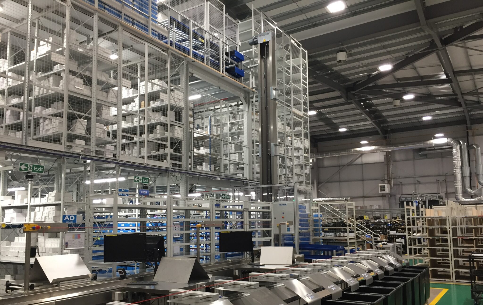 Warehouse Conveyor Belt | Conveyor System | Monk Conveyors