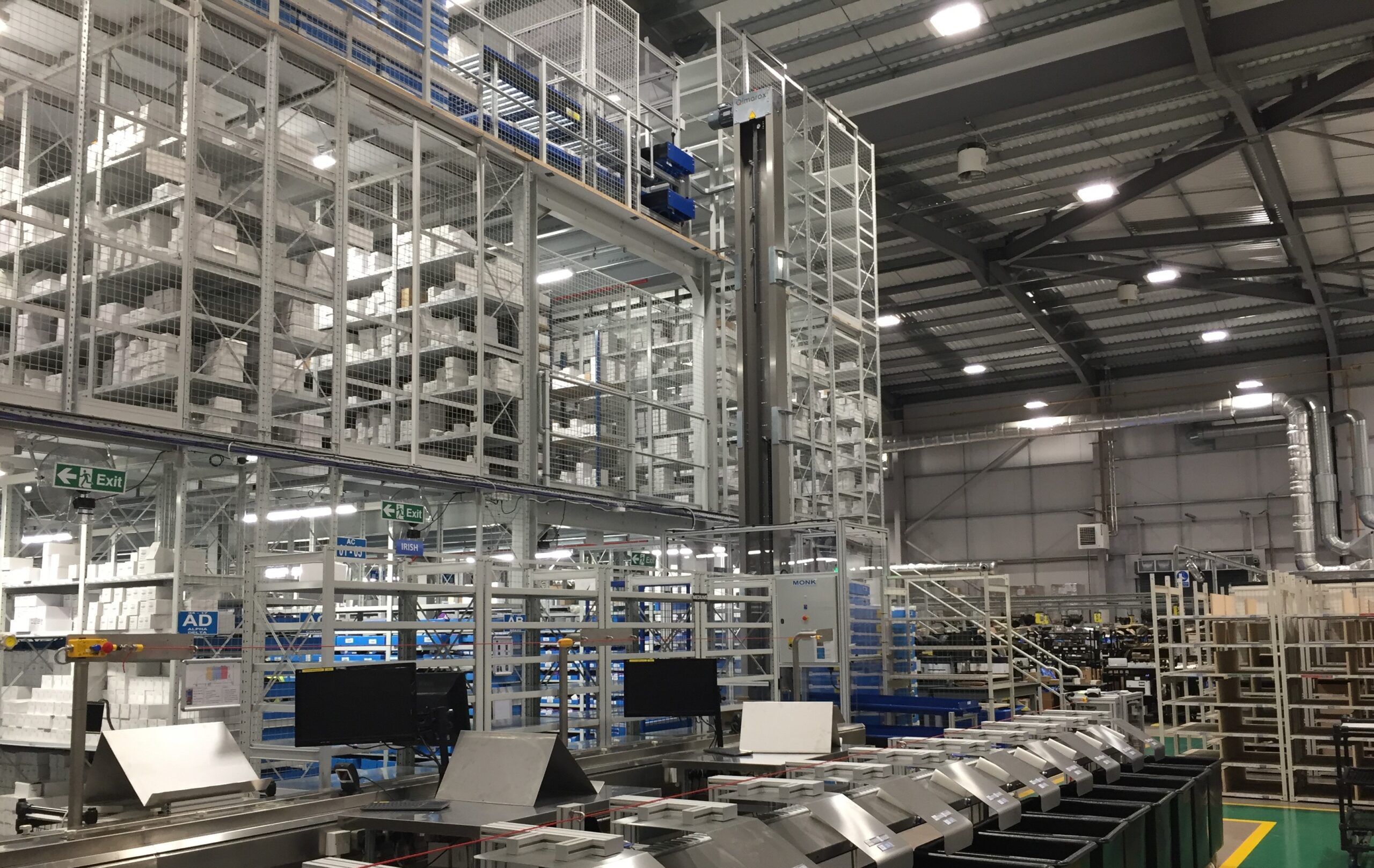 Warehouse Conveyor Belt | Conveyor System | Monk Conveyors