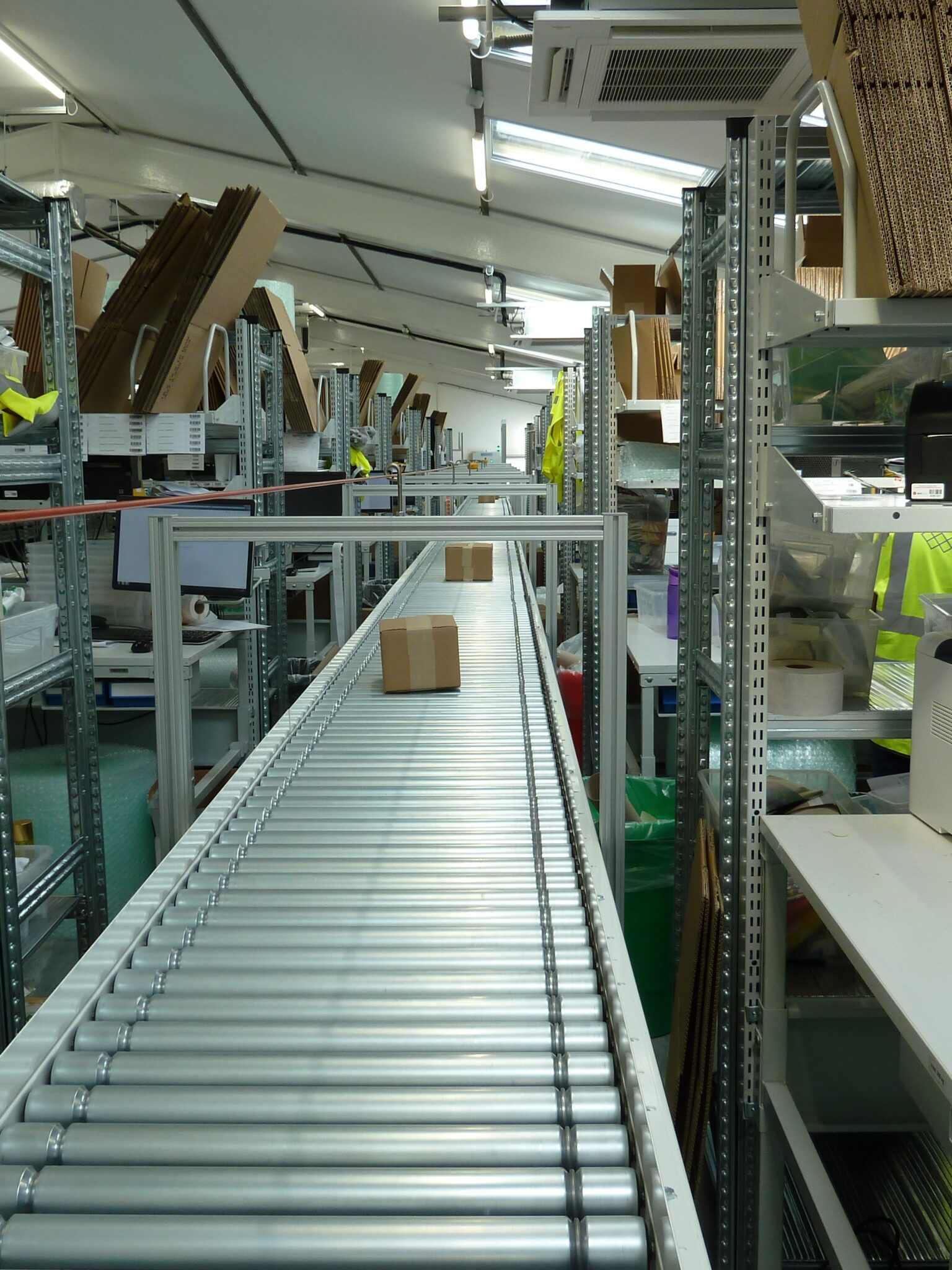 Warehouse Conveyor Systems | Monk Conveyors