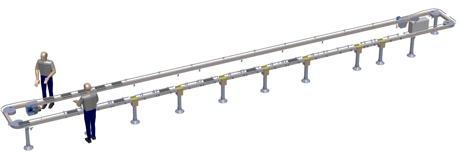Pallet Conveyor System - Monk Conveyors
