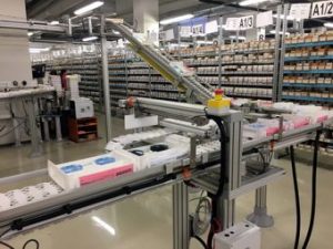 Optical Lens Taping | Taping Conveyor | Monk Conveyors