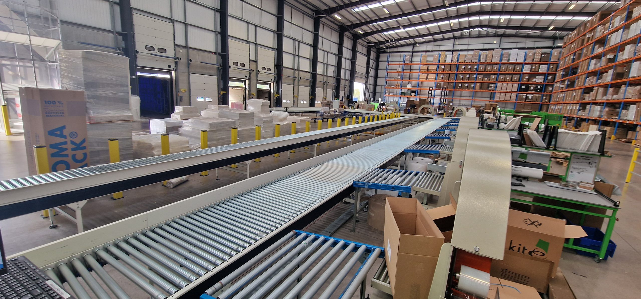 Warehouse Conveyor Systems | Monk Conveyors